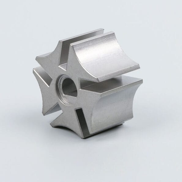 Powder Metal Impeller - BLUE Powder Metallurgy