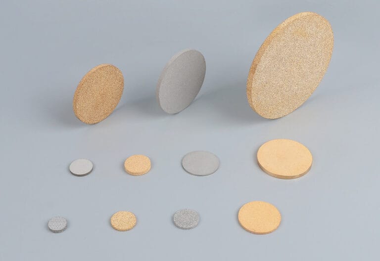Sintered Filter Disc - BLUE