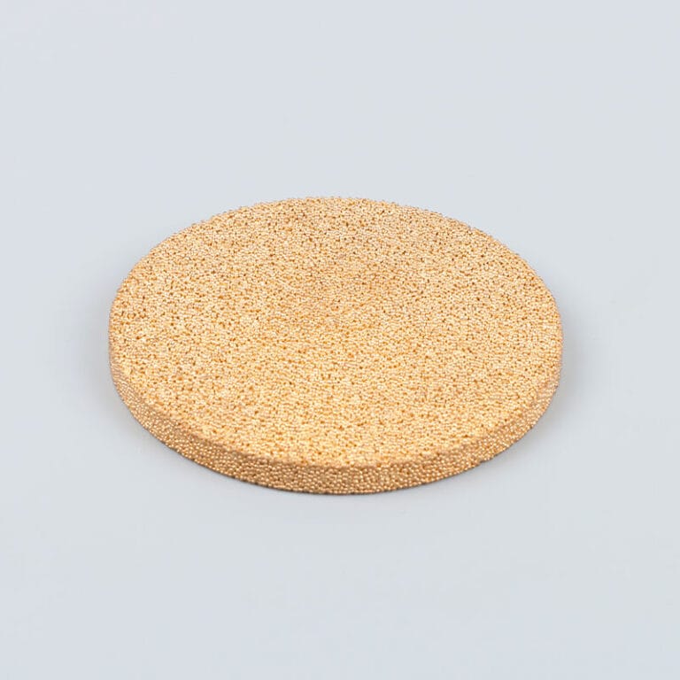 Sintered Bronze Filter Disc - BLUE Powder Metallurgy
